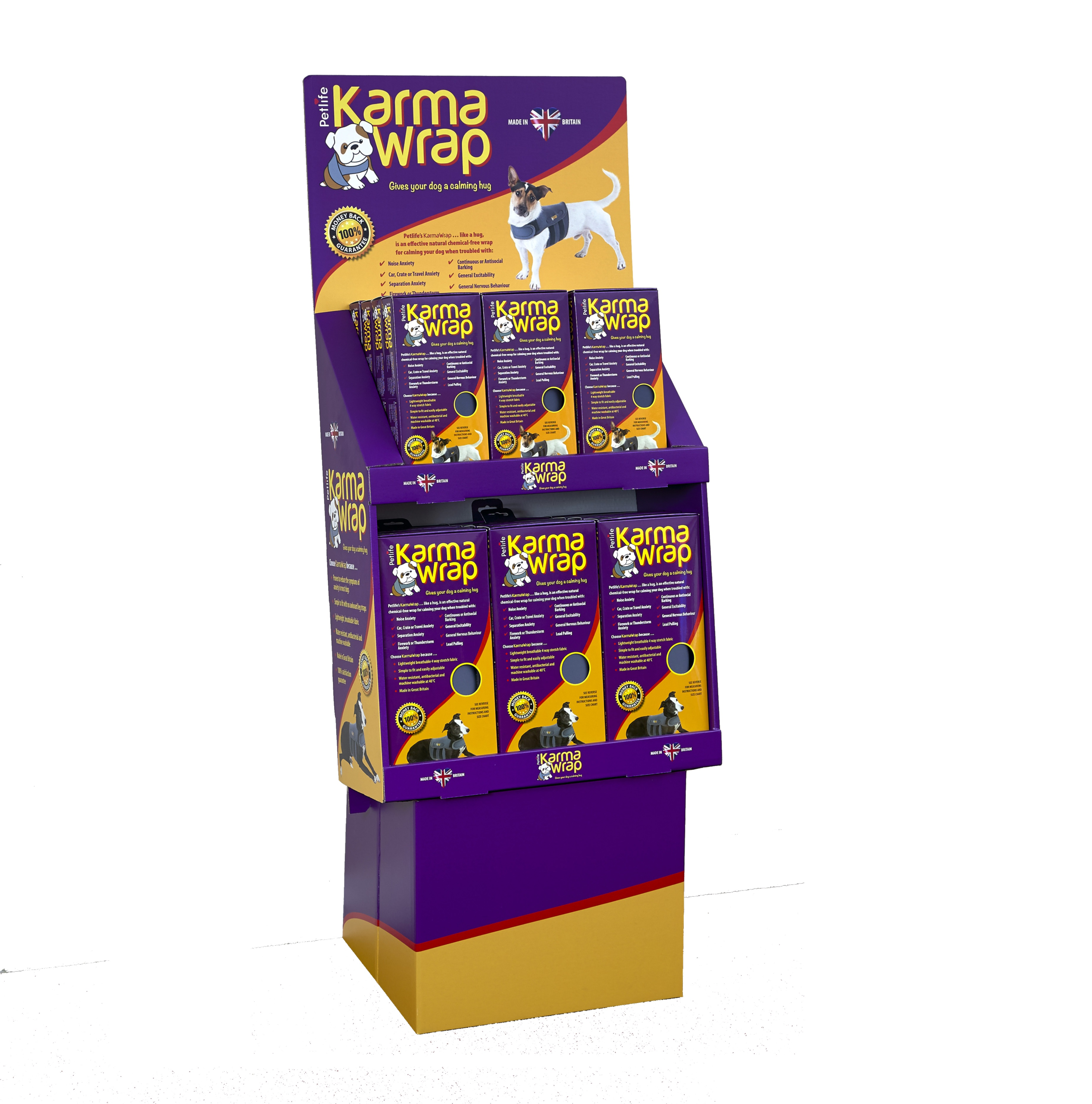 KarmaWrap POS Display White Background - Petlife